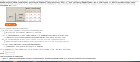 Solved hypothesis test using α State the appropriate Chegg