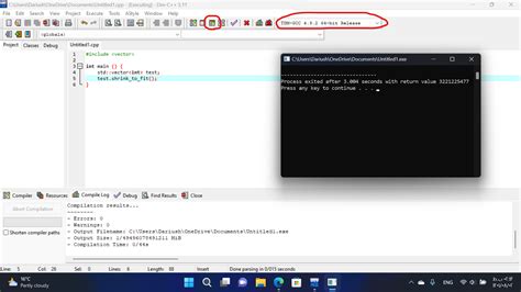 C Compilation On Class Vector Stack Overflow