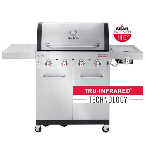 Professional Pro Tru Infrared Series™ 4 Burner Gas Grill Char Broil