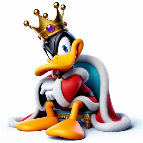 King Daffy Duck By Blqckheart On Deviantart