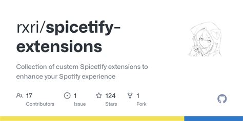 actions · rxri spicetify extensions · github