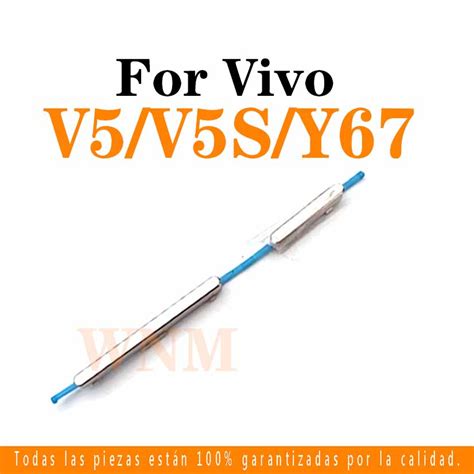 New For Vivo V5 V5S Y67 Power Volume Side Button Keys Button Power Switch On Off Volume Up Down
