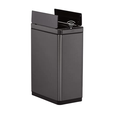 Rubbermaid Elite Stainless Steel Slim Sensor Trash Can 12