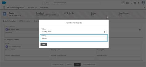 Gumu™ Salesforce Tricks And Tips Synching Additional Order Fields