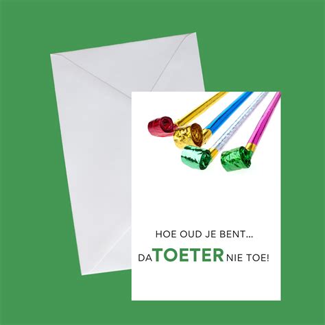 Verjaardag Toeter Combidee