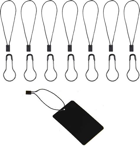 Amazon Com Hang Tag String Black 7 1200Pcs Hang Tag Pins String And Fasteners Hang Tags For