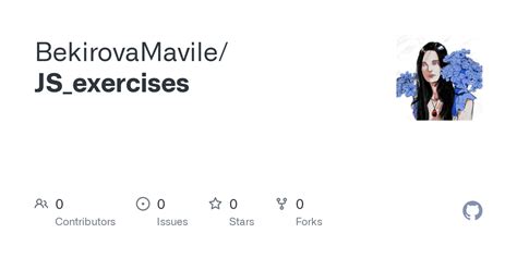 GitHub BekirovaMavile JS Exercises