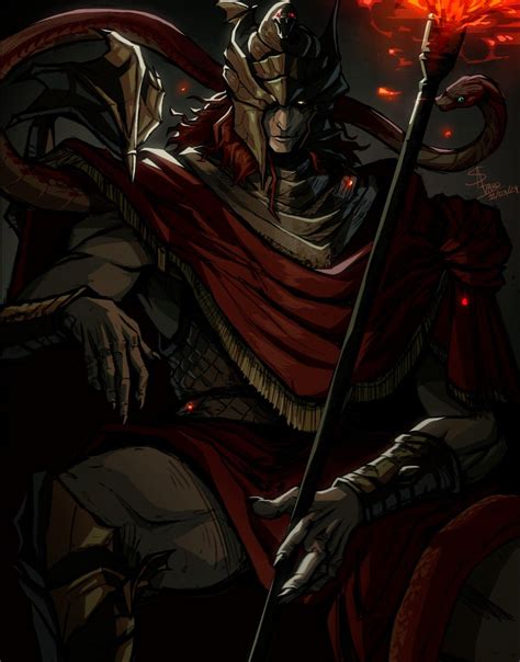 Messmer The Impaler By Axel Fraxel R Imaginarydarksouls