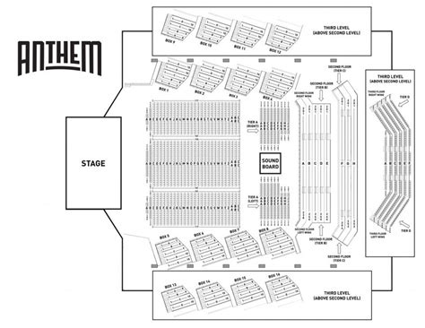 8 Pics The Anthem Dc Seating Chart And View Alqu Blog