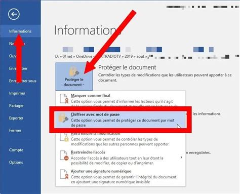 Comment Sécuriser Un Document Word Easy Learn