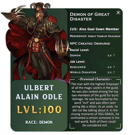 Best 13 Nishikienrai Character Sheet From Anime Overlord Artofit