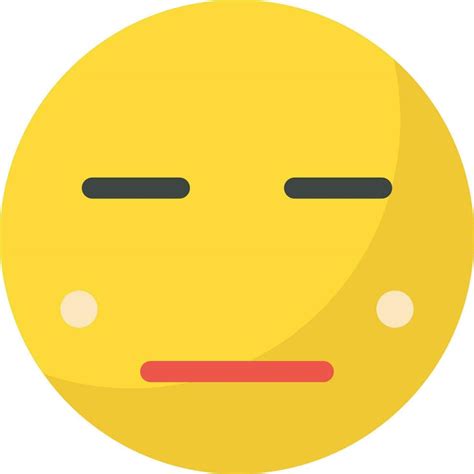Expressionless Face Vector Icon 30377334 Vector Art At Vecteezy