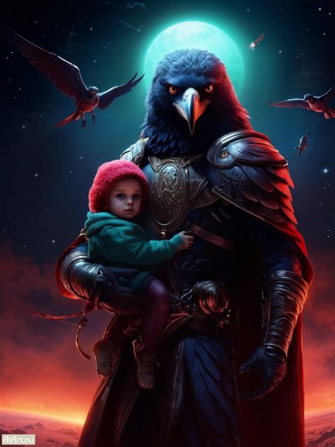 Mutant Bird Protectors Freewebnu Digital Art