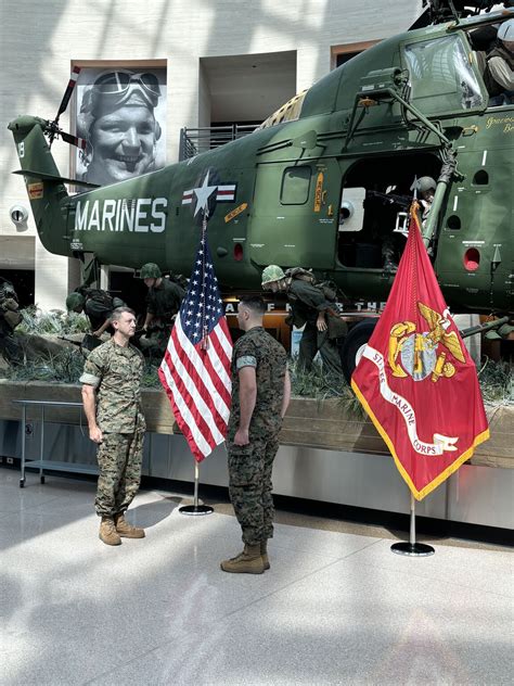 Introducing Newly Promoted Major Michael Calnan Usmc It Was An Honor To Participate In The