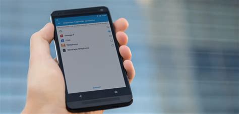 Exporter Les Contacts De Son Mobile Android
