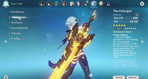 Genshin Impact Navia Build Guide Best Artifacts Weapons Team Comps
