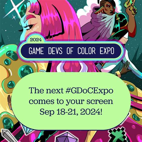 Game Devs Of Color Expo On Linkedin Speakercall Gdocexpo Gamedev