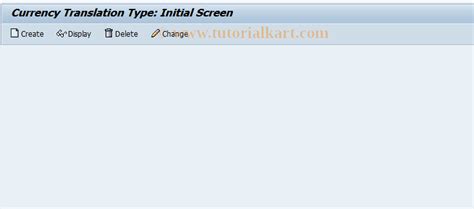 IMCC SAP Tcode IM Summarization Curr Transl Type