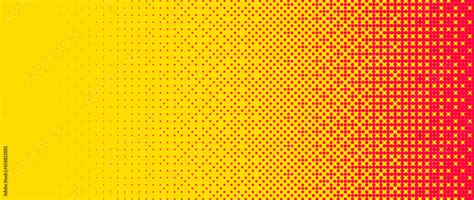 Pixelated Bitmap Gradient Texture Yellow And Orange Dither Pattern