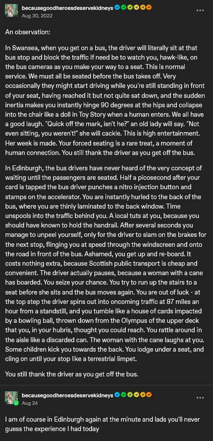 Edinburgh Bus Boarding Scrolller