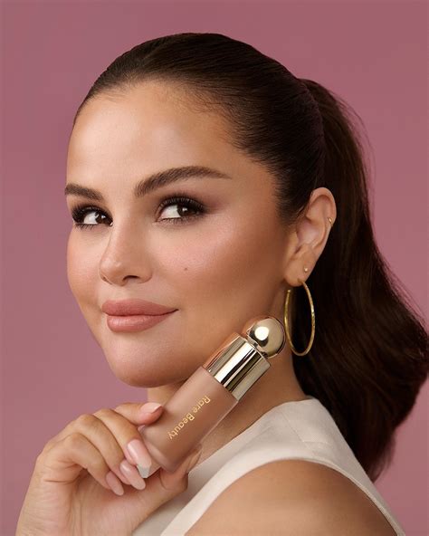 Selena Makeup Glitter Magazine Selena Gomez Launches Rare Beautys