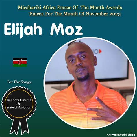 Tuzo Ya Ishirini Na Tatu Ya Micshariki Africa Emcee Of The Month Awards