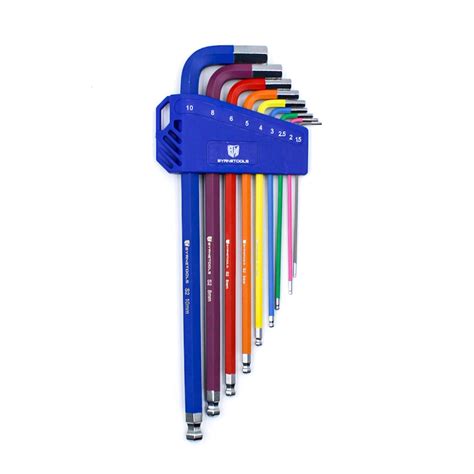 Hex L Key Ball End 9pc Product Byrnetools