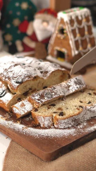 Resep Roti Stollen Roti Natal Khas Jerman Stollen Bread Kesukaan Mertua Roti Kismis