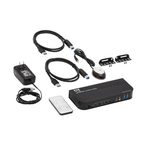 Port DisplayPort USB KVM Switch K Hz HDR Eaton