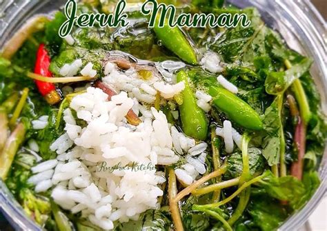 Resipi Jeruk Maman Oleh Ruziha Aljunid Cookpad