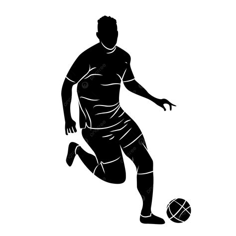 Football Player Silhouette Black Football Silhouette Sports Png