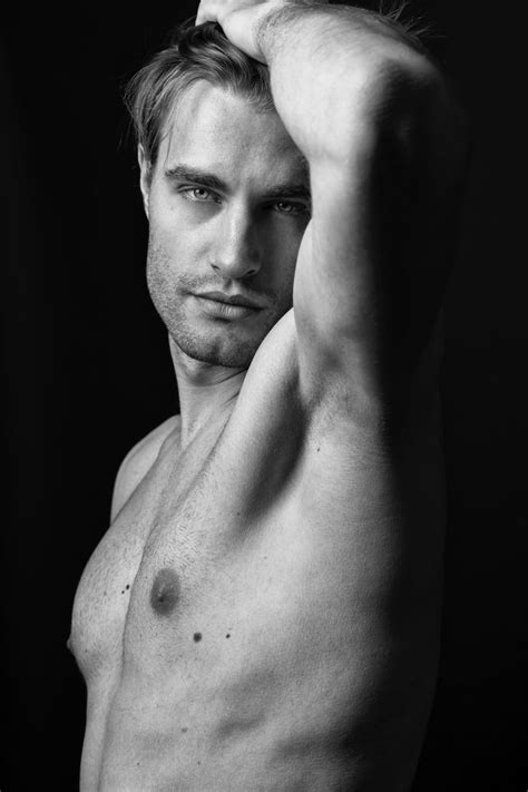 From The Series Él Male Model Black And White Photography