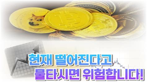 빨간불만 보인다고해서 물타시면 큰일납니다 비트코인 오월주식tv Youtube