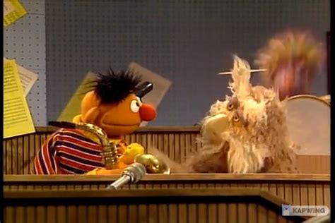 Ernie From Sesame Street Learns To Put Down The Duckie In A Special