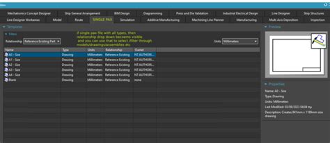 Drafting Template Location And Pax File Syntax For Filenew