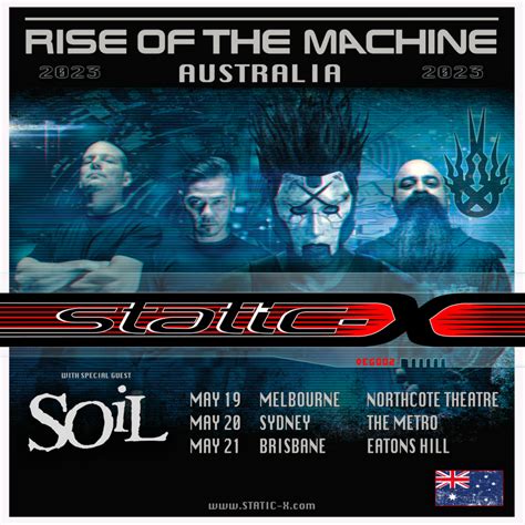 Static X Announce Australian Tour For May The Rockpit