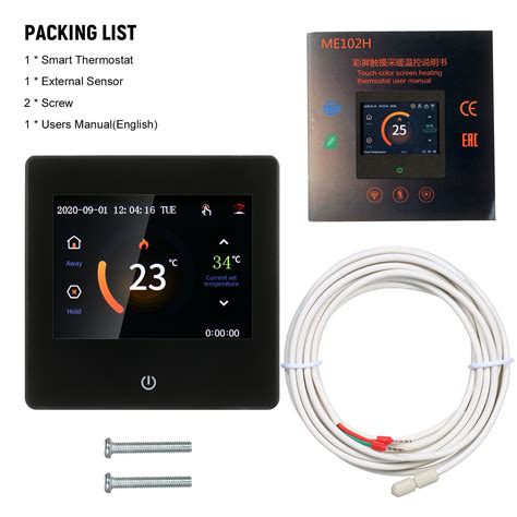 Smart Thermostat Lcd Touch Screen Weekly Programma Grandado
