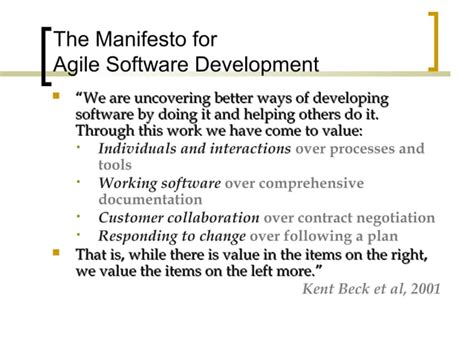 Lecture Agile Software Development PPT