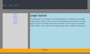 Bootstrap Page Layout How Does Work Bootstrap Page Layout