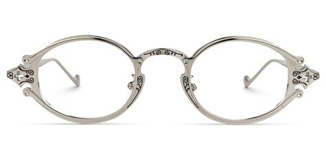 Oval Serena Silver Eyeglasses And Glasses Frames Deals Eyeglasses