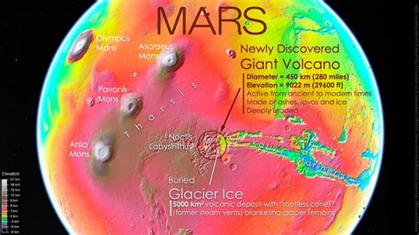 Giant Volcano Spanning 280 Miles Discovered On Mars Scientists Say Science Climate And Tech