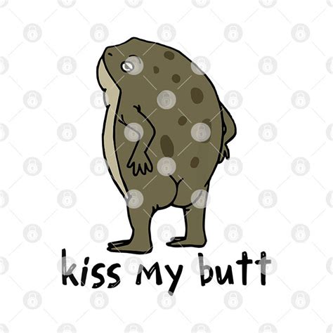 Kiss My Butt Cartoon