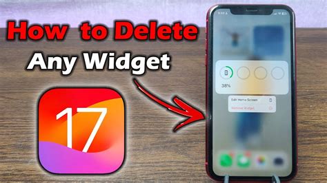 How To Delete Any Widget On IPhone Full Guide YouTube