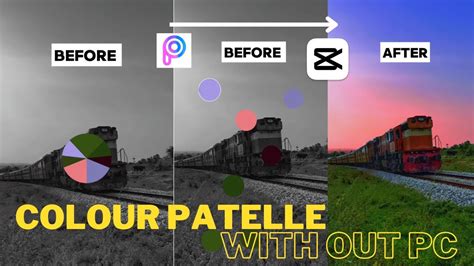 Instagram Trending Colour Palette Editng With Capcut II Easy Editing II Editing Viral Capcut