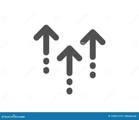 swipe up icon scrolling arrow sign landing page scroll vector stock