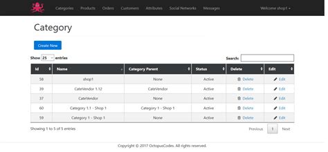 Octopuscodes Ecommerce Multi Vendor Shopping Cart By Octopuscodes