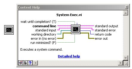 System Exec Exit NI Community
