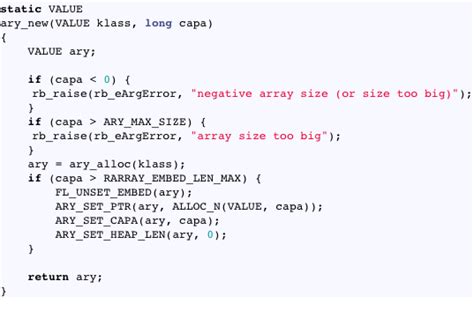 Ruby Mri Source Code Idioms 2 C That Resembles Ruby Pat Shaughnessy