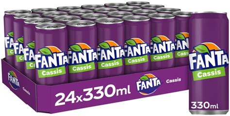 Frisdrank Fanta Cassis Blik 330ml Bij Van Rietschoten