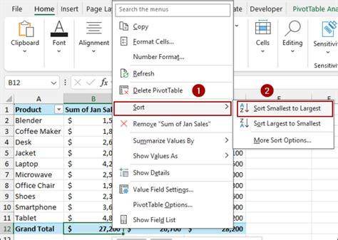 How To Sort Pivot Table By Sum Of Values In Excel Excel Insider